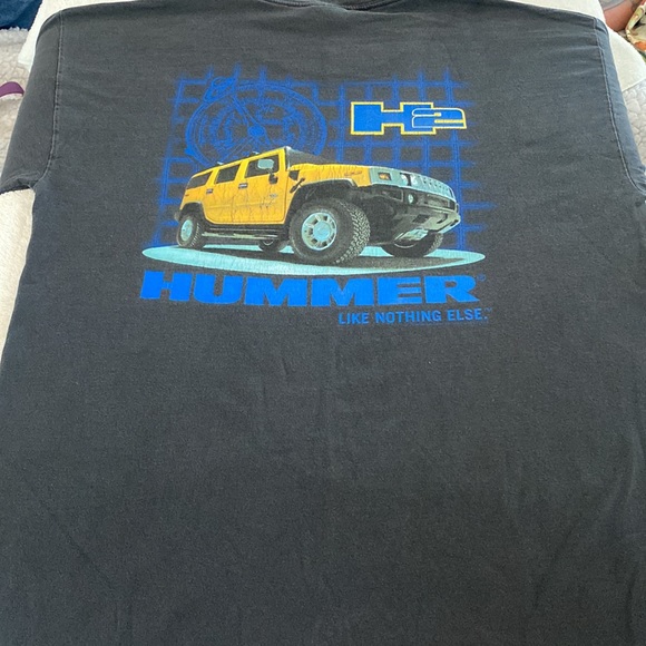 Vintage | Shirts | Vintage Shirt Hummer H2 Logo Distressed L Vintage 9s ...
